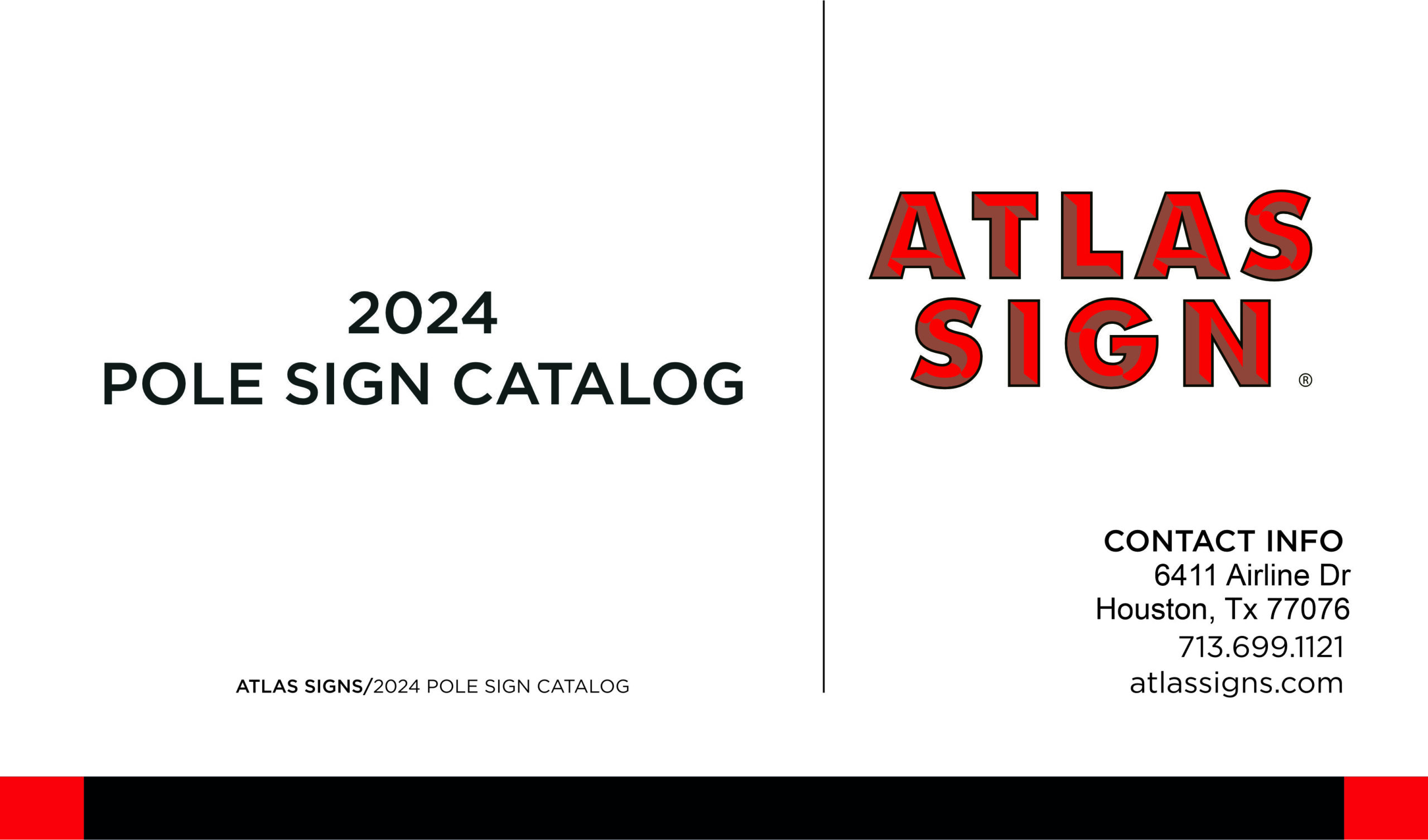 Catalog - Atlas Signs | Houston, Tx | Top rated and Trusted
